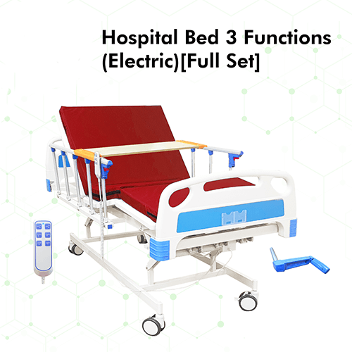 3 Function Electric Bed (Aluminum side railing) - Medical.my – Malaysia ...